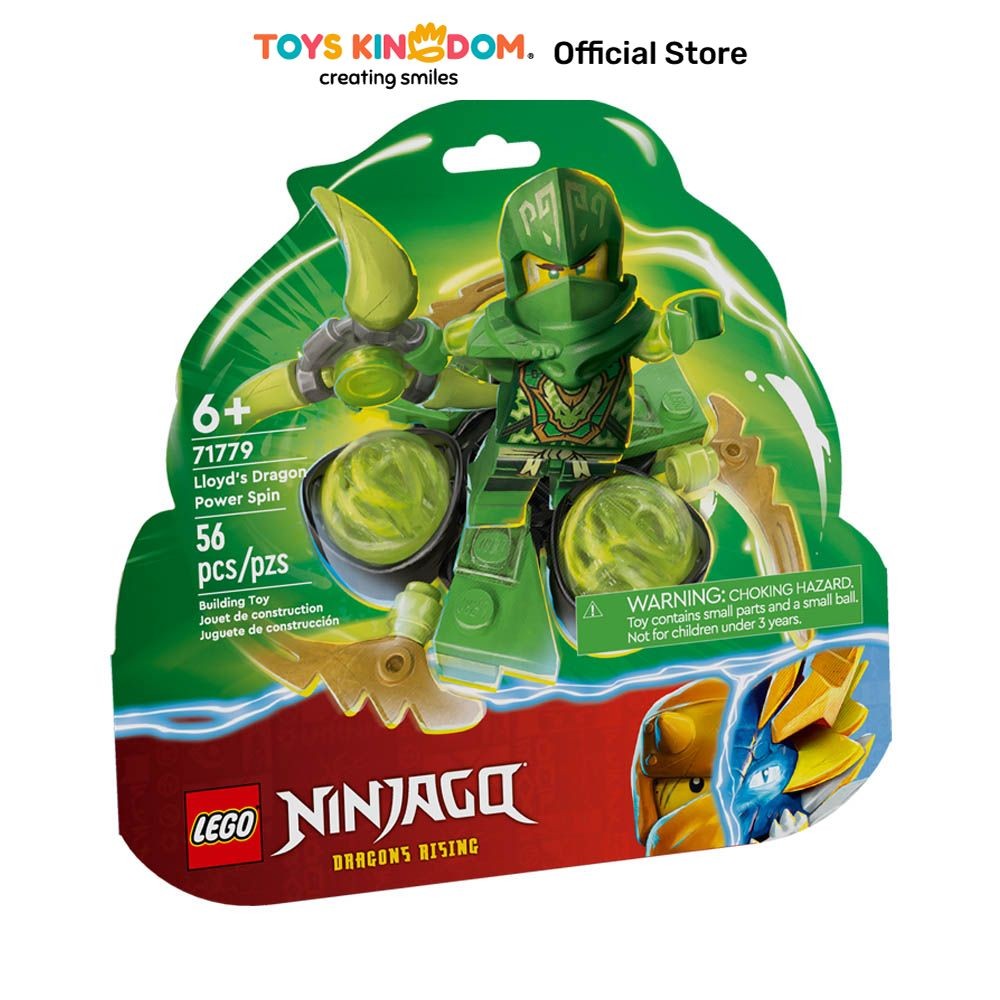 Jual Toys Kingdom Lego Set Ninjago Lloyd Dragon Spinjitzu 71779 Kids ...