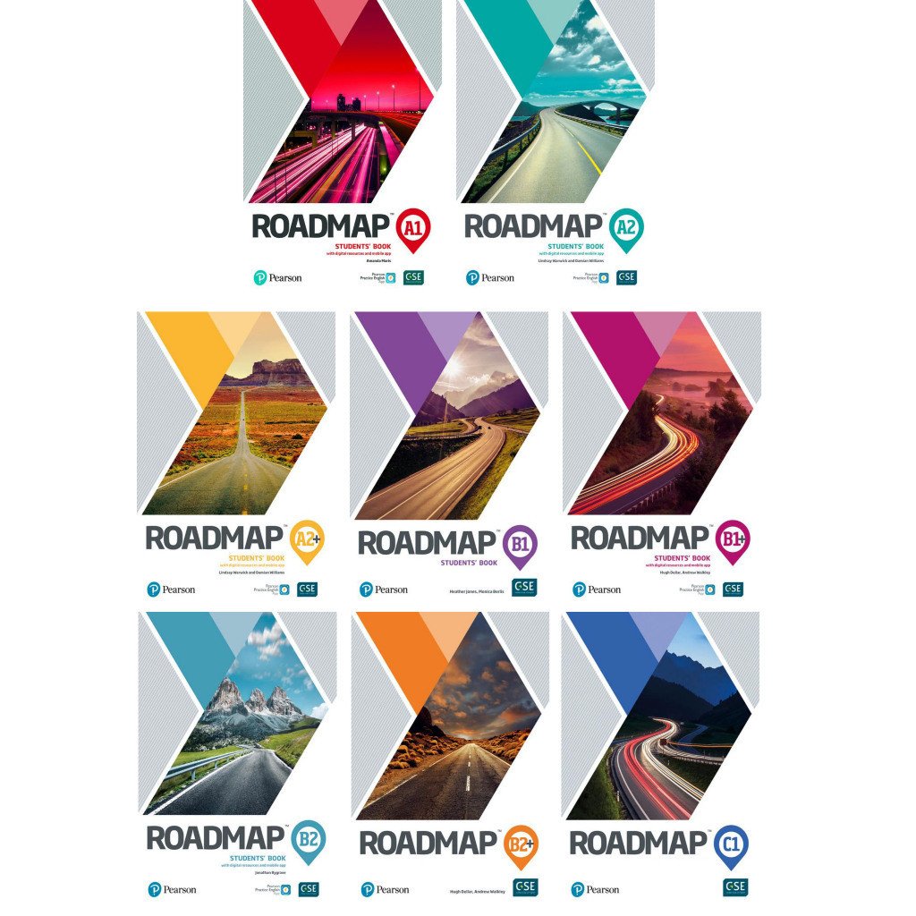 Jual Roadmap Student Book A1 A2 A2+ B1 B1+ B2 B2+ C1 / Full Color ...