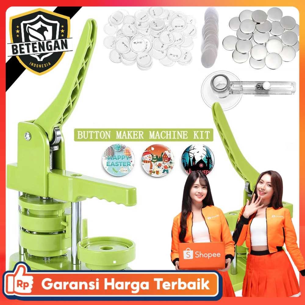Jual DCBADGE Mesin Press Pin Bros Peniti Bulat Rotating Badge Button ...
