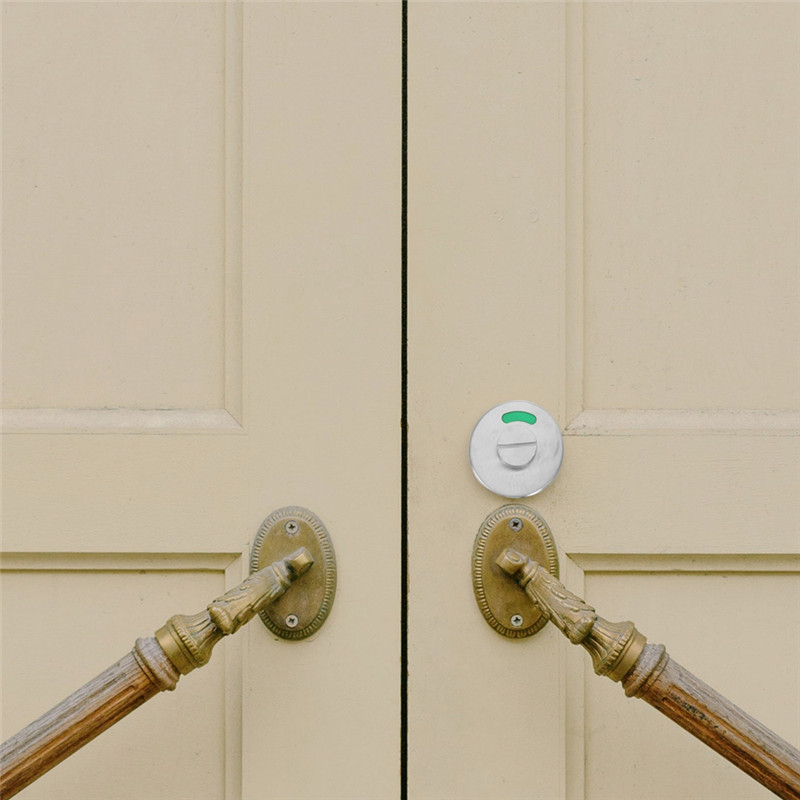 Jual B84B-Red And Green Indicator Lock Bathroom Occupied Sign Door ...