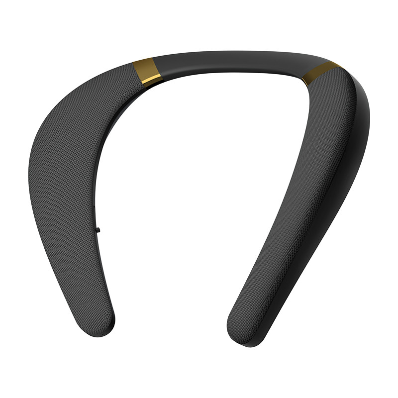 Jual Neck Band Bluetooth Speaker 3D Stereo Sound Neckband Speaker IPX7 ...
