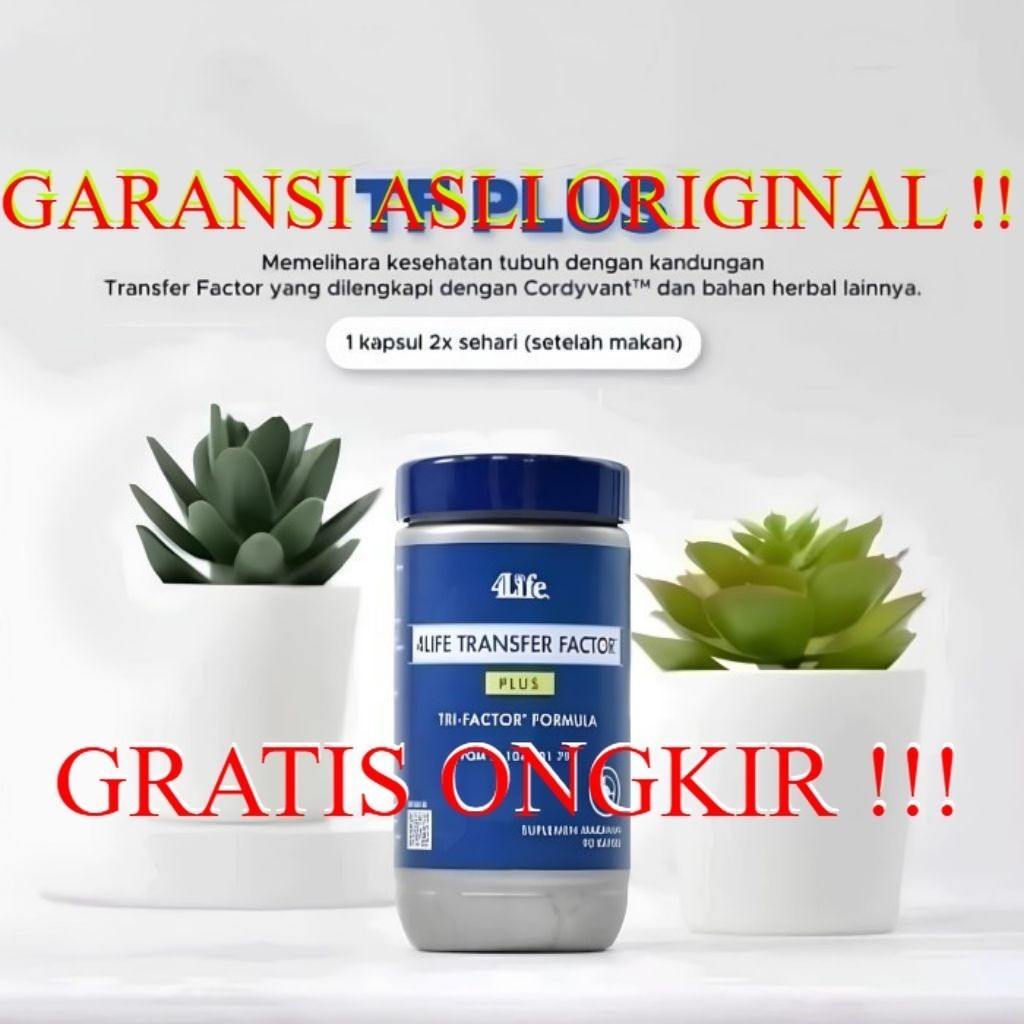 Jual 4Life Transfer Factor Plus Tri Factor Formula Original | Shopee ...