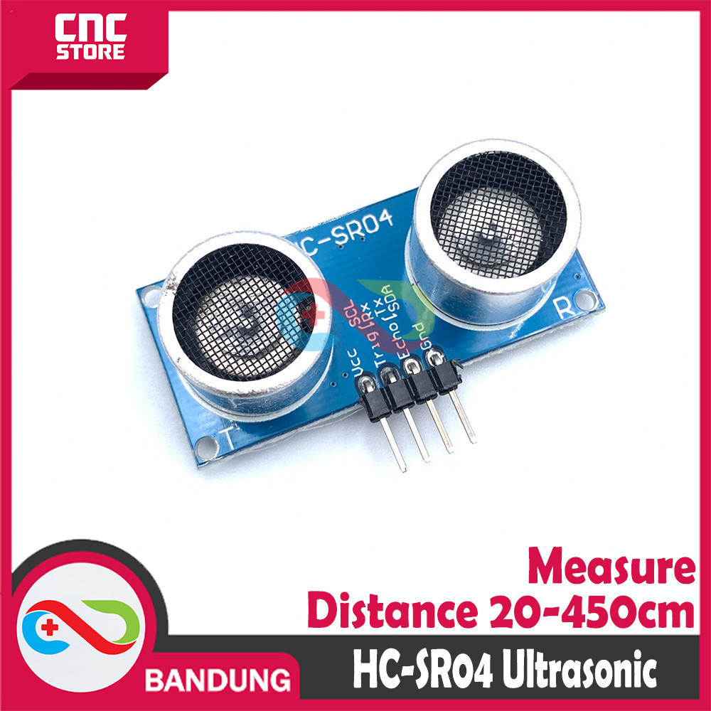 Jual HC-SR04 Ultrasonic Distance Measuring Sensor | Transducer 3.3V 5V untuk Arduino, ESP32, DIY ...