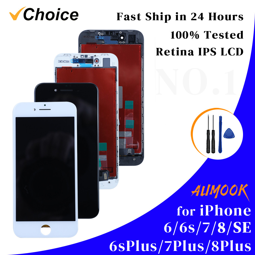 Jual LCD for iPhone 6 6s 7 8 SE2020 LCD Display Digital Touch Screen ...