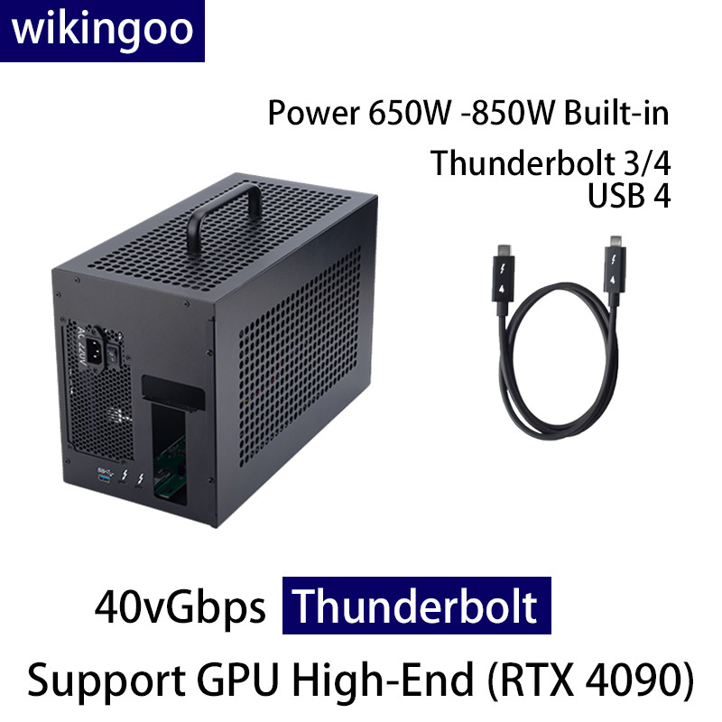 Jual EGPU Thunderbolt 4 650W/850W Built-in - External GPU Dock untuk ...