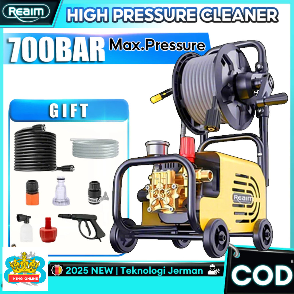 Jual Reaim 800W High Pressure Steam Jet Cleaner - Alat Cuci Mobil ...