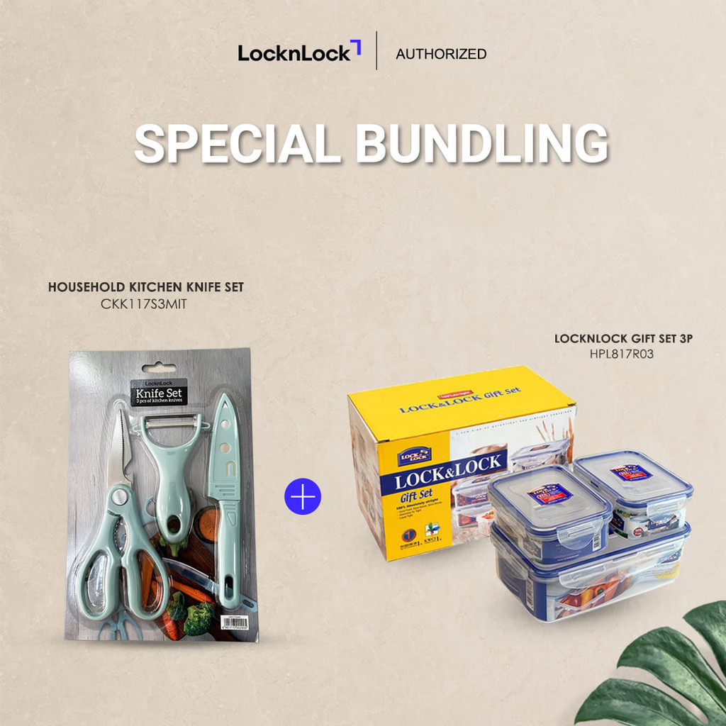 Jual LocknLock Special Bundling Package 3 Gift Set | Shopee Indonesia