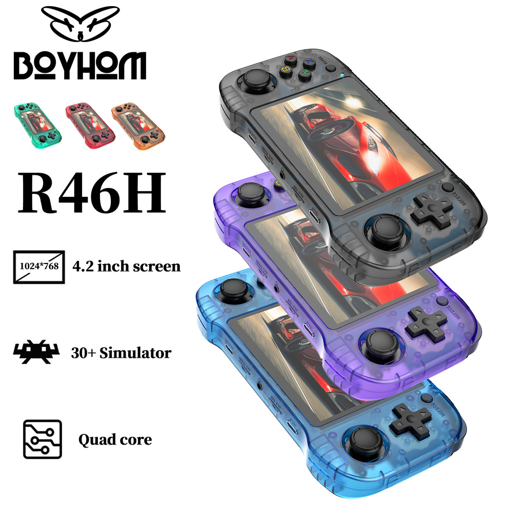 Jual NEW Open-Source ARKOS R46H Retro Handheld Console 4.2 in HD IPS ...
