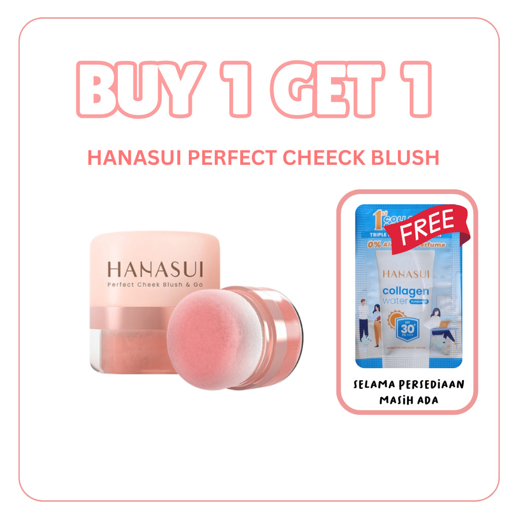 Jual Najmia 2 (Beli 2 lbh murah) B1G1 Hanasui Perfect Cheek Blush & Go ...