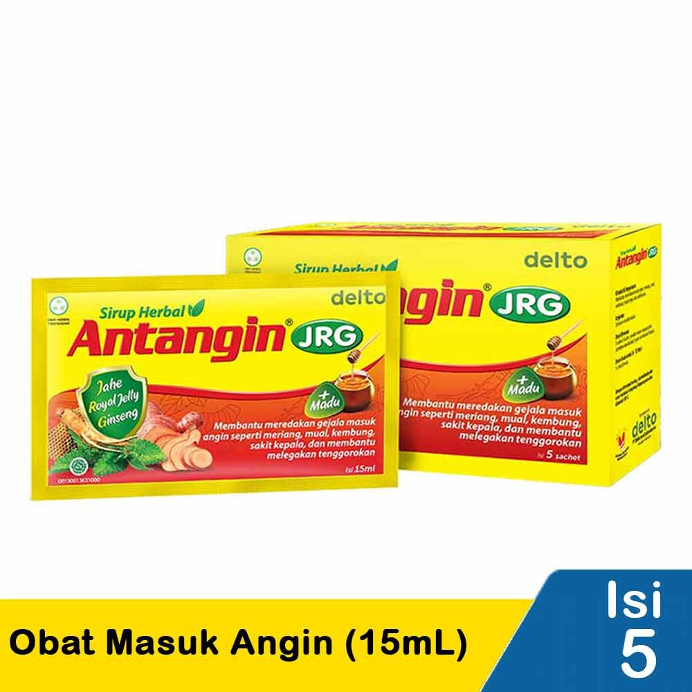 Jual ANTANGIN JRG OBAT MASUK ANGIN (SIRUP) 5x15mL | Shopee Indonesia