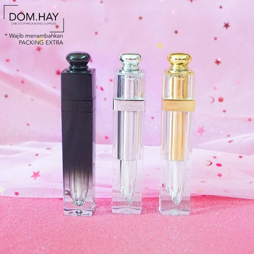 Jual 5ml Botol Lip Gloss Dior Kosong Kosmetik Packaging Pewarna Bibir ...