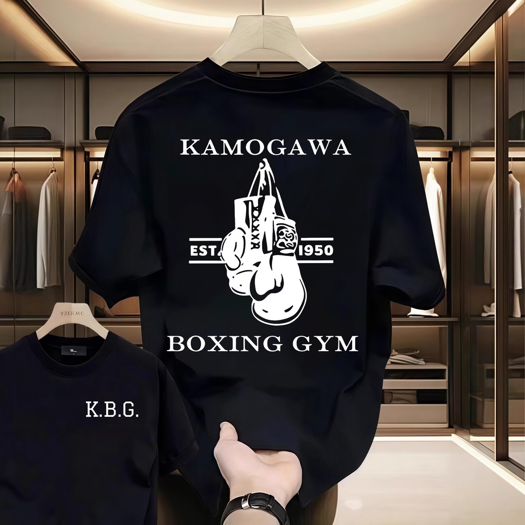 Jual Kaos Anime Panas Hajime No Ippo Kaus Lucu Kaus Katun Gym Tinju ...