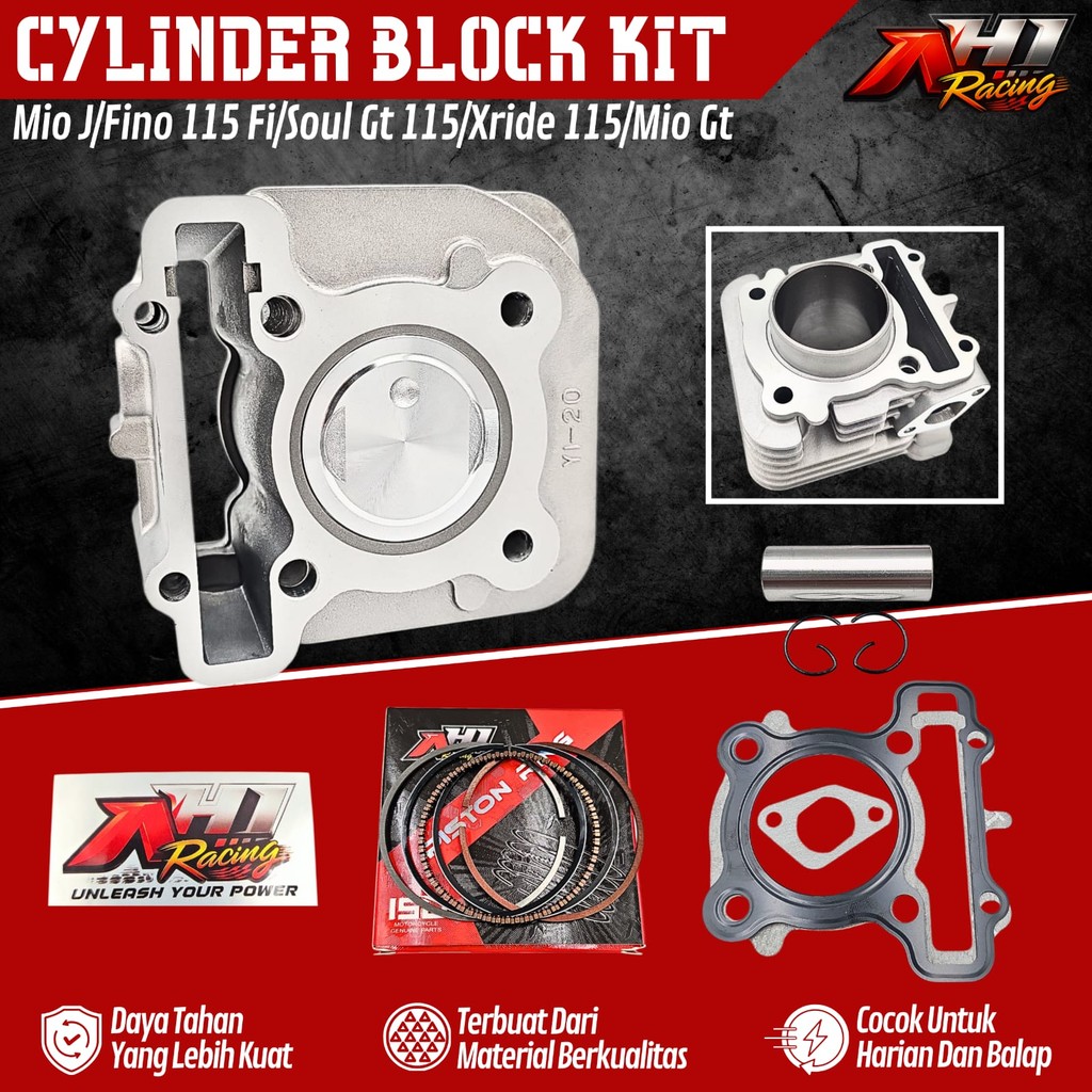 Jual Boring Block Blok Seher Bore Up Mio J Fino Mio Gt Soul Gt Xride ...