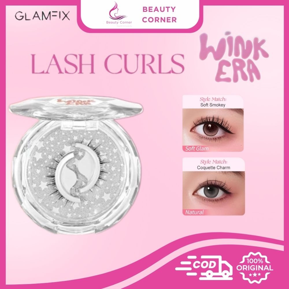 Jual Glam Fix Wink Era Press-On False Eyelashes | Shopee Indonesia