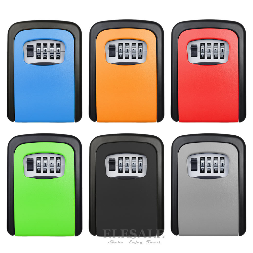Jual Wall Mounted Hidden Key Storage Secret Organizer Boxes with 4 ...