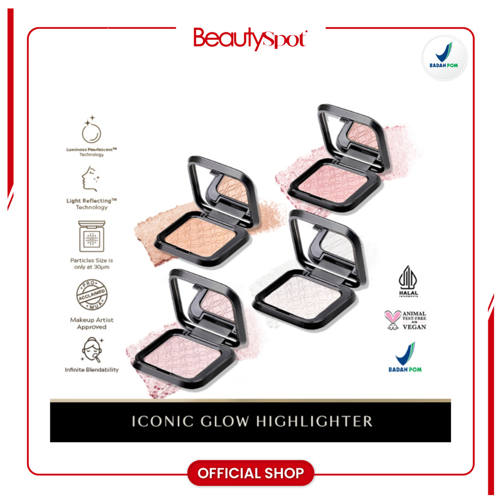 Jual KIVA Iconic Glow Highlighter | Shopee Indonesia