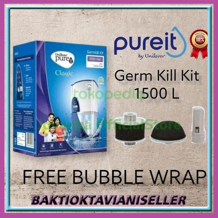 Jual Unilever Pureit Pure It Germkill Filter Air 1500 Liter Classic 9L ...