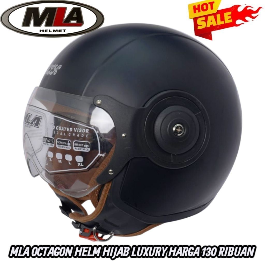 Jual MLA OCTAGON - HELM RETRO MLA OCTAGON HELM HIJAB LUXURY TERKINI ...