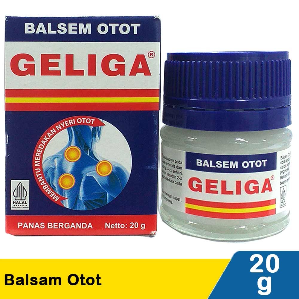 Jual GELIGA BALSAM OTOT 20g | Shopee Indonesia
