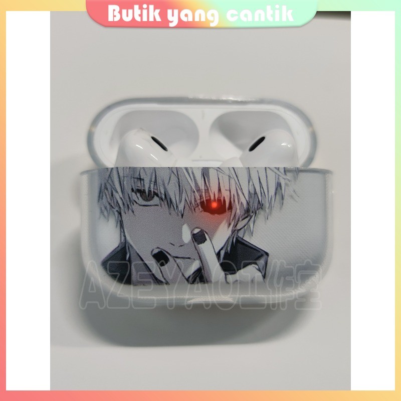Jual Desain Asli "Kaneki" Casing Untuk Seri AirPods Casing Silikon Cair ...
