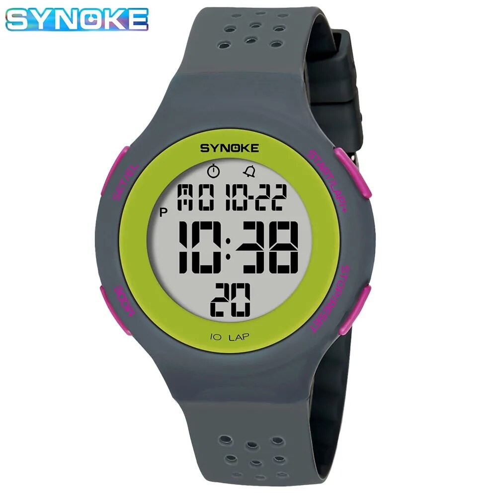 Jual Outdoor Sport Watch Men Alarm Chrono Clock 5Bar Waterproof ...