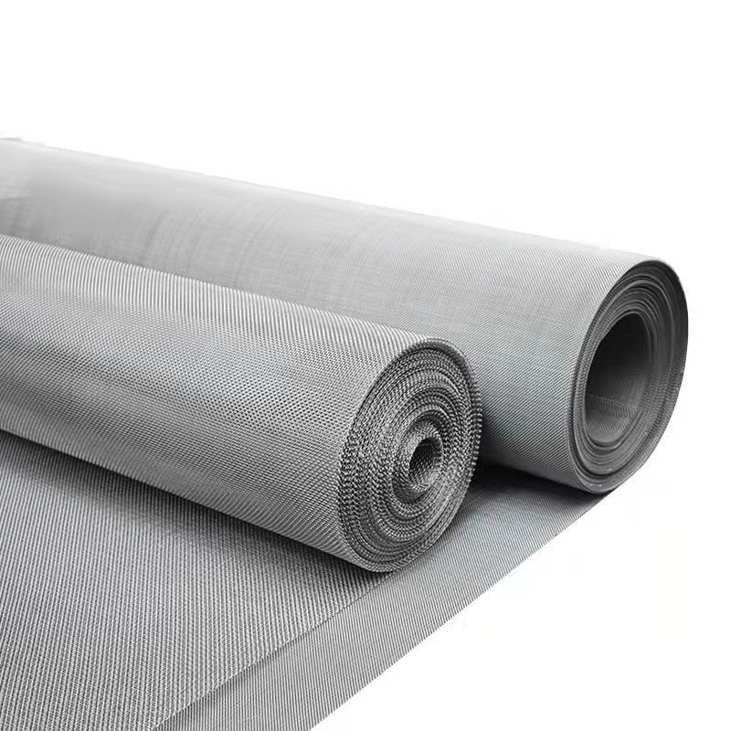Jual 6-500 Mesh 304 Stainless Steel Woven Wire Mesh Filtration Screen ...
