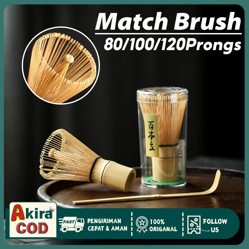 Jual 80/100/120Prongs Matcha Brush Bamboo Brush Green Tea Powder Chasen ...