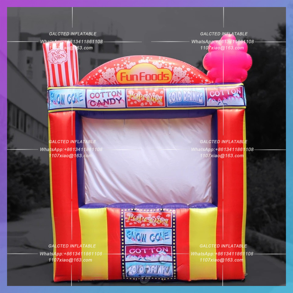 Jual Stall Blow Up Exhibition Booth Advertising Inflatable Kiosk ...