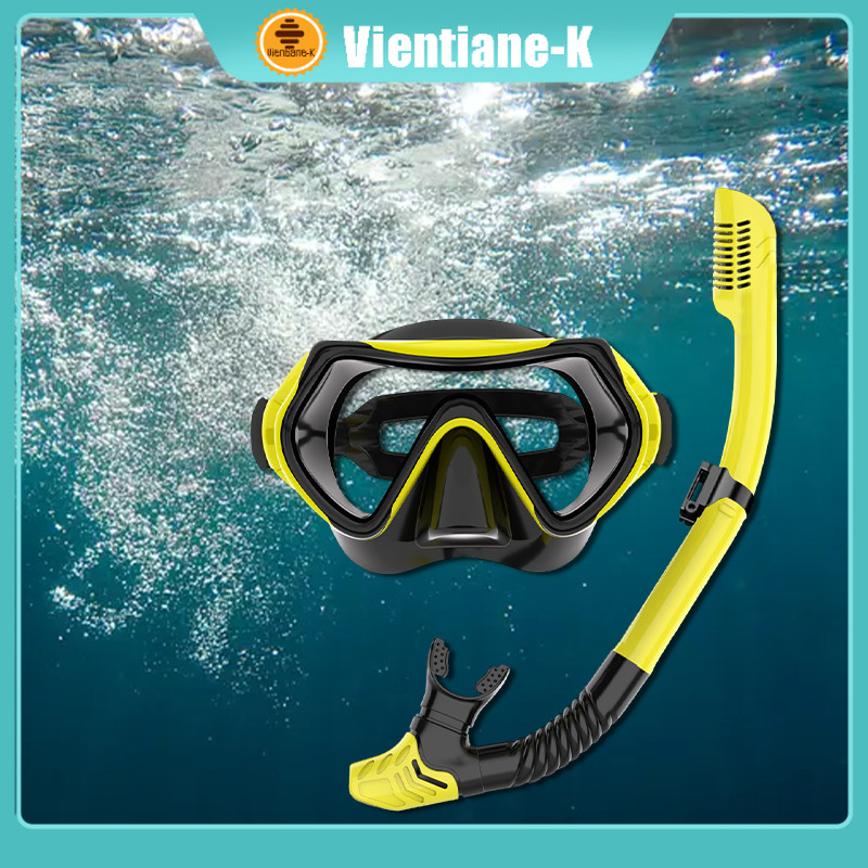 Jual Tabung Pernapasan Goggle Set / Alat Selam Kacamata Renang Pipa ...