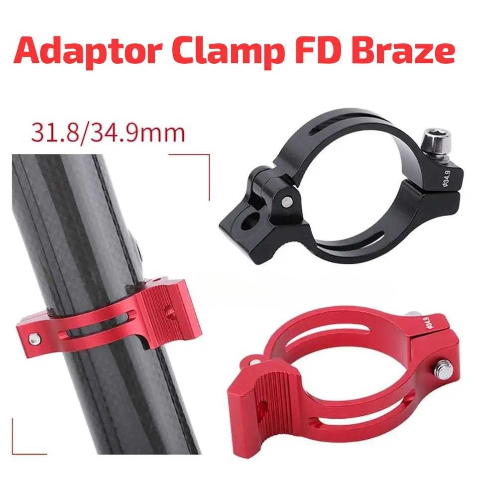 Jual Clamp Klem FD Braze On Bracket Braket Adaptor FD Braze On Sepeda ...