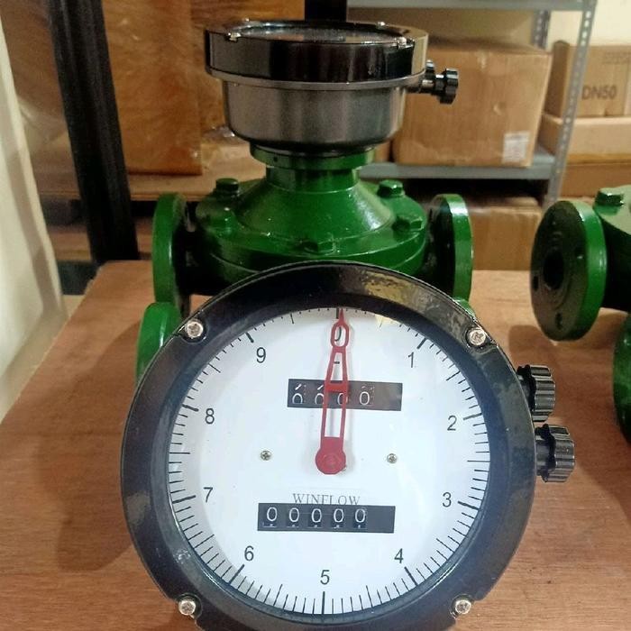 Jual Flowmeter OGM Minyak DN20 Flow Meter Solar Flange 3/4”Inch Meteran ...