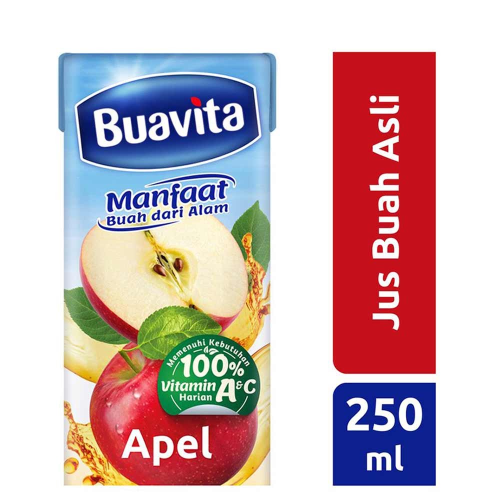 Jual BUAVITA JUICE SLIM (82312) APPLE 245mL | Shopee Indonesia