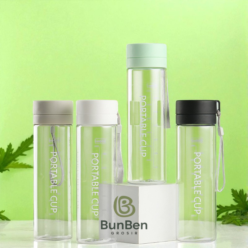 Jual botol minum plastik bottle protable cup 800ml bpa free dengan ...
