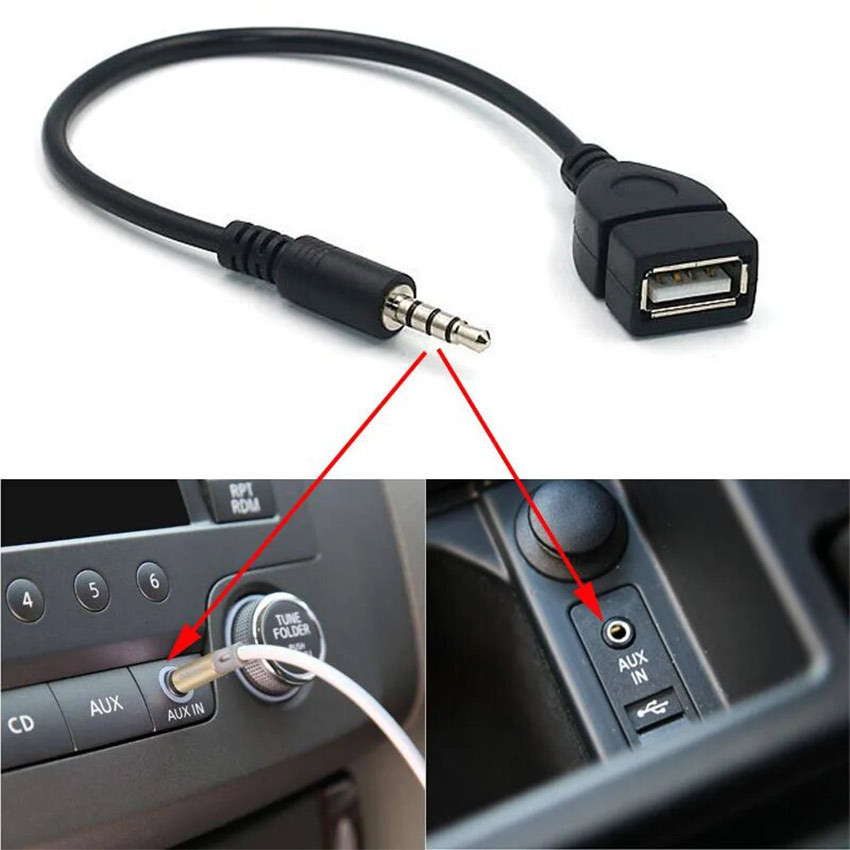 Jual Machinegard Aux Jack 3.5mm Male To USB 2.0 Adapter Kabel Audio ...