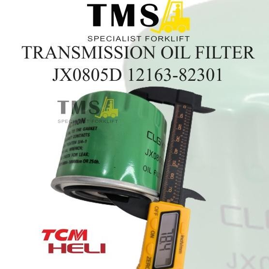 Jual Transmission Oil Filter JX0805D 12163-82301 HELI Forklift | Shopee ...