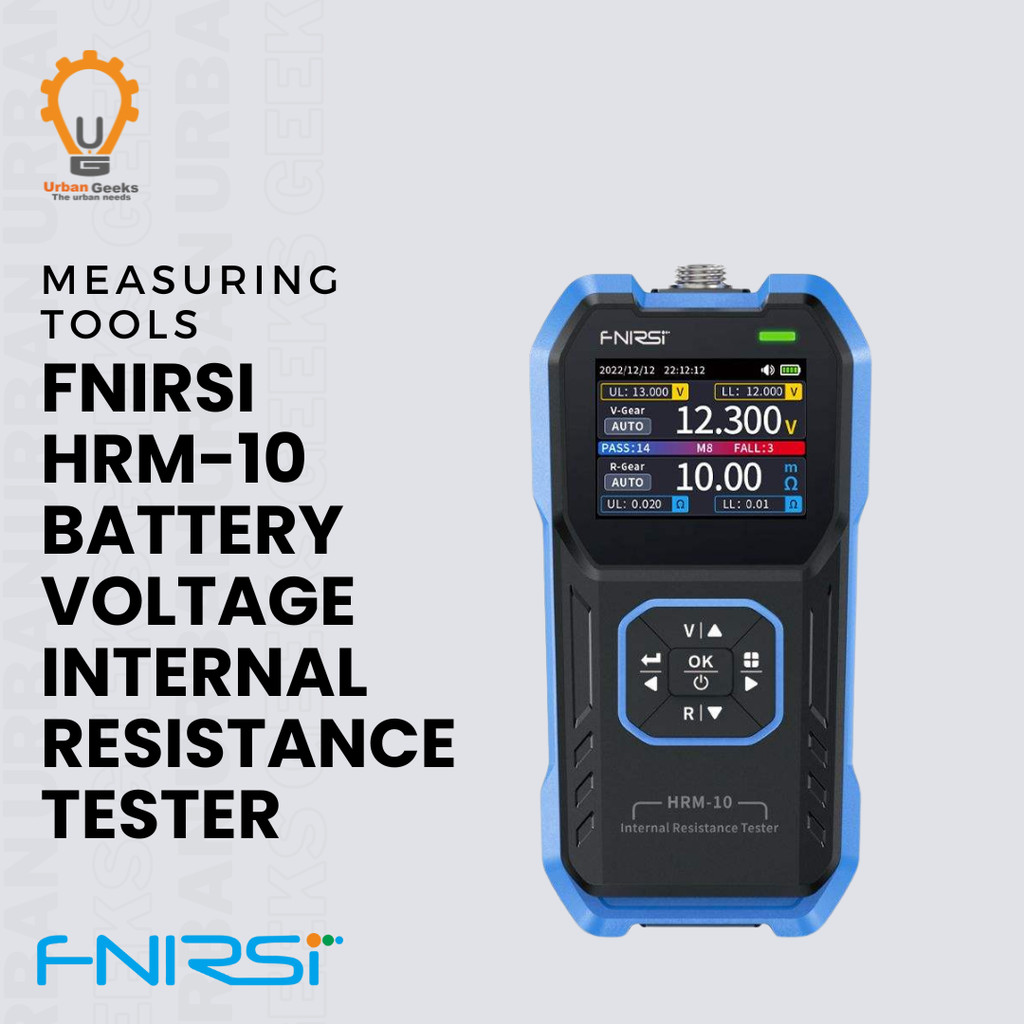 Jual FNIRSI HRM-10 Battery Voltage Internal Resistance Tester 4-Wire ...