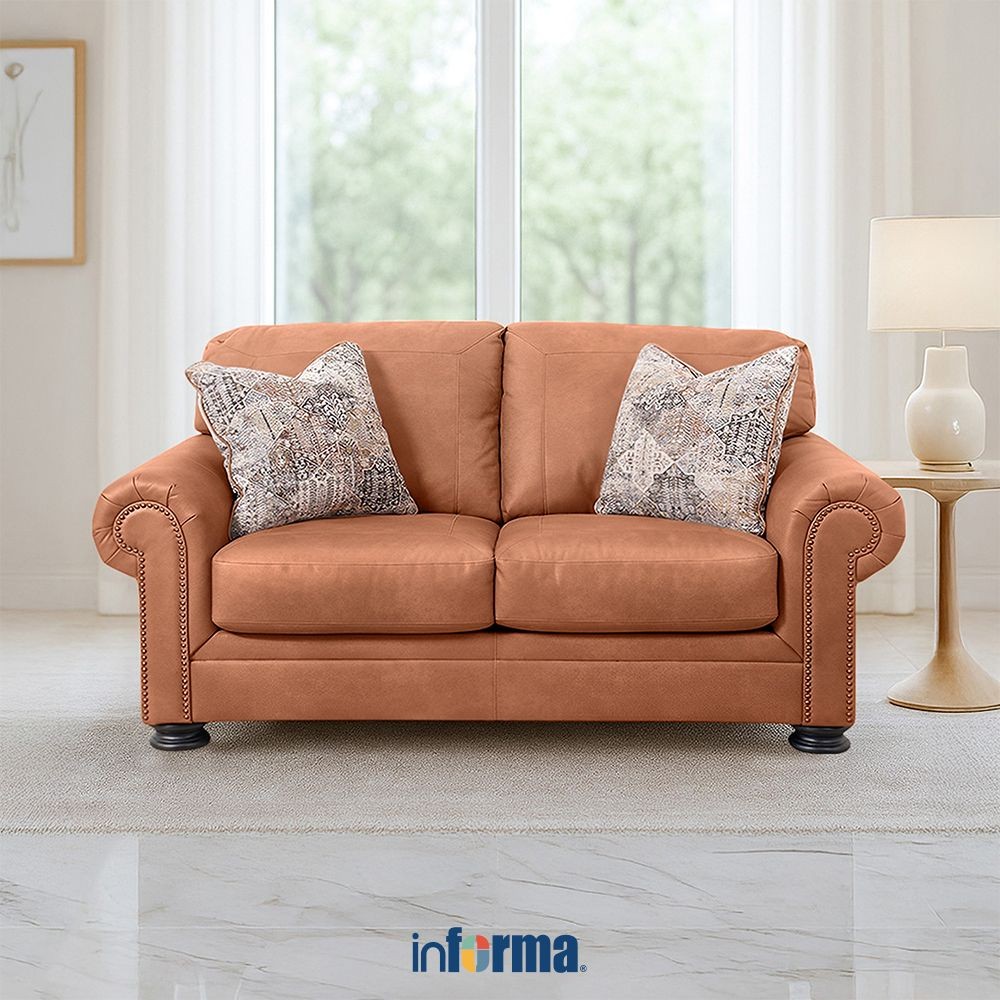 Jual Informa Ashley Carianna Sofa 2 Seater - Cokelat Tempat Duduk Tamu ...