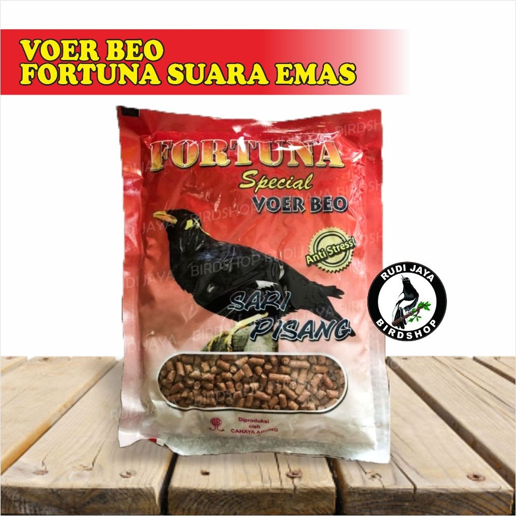 Jual VOER BEO FORTUNA PAKAN MAKANAN KHUSUS BURUNG BEO JALAK CUCAK ROWO ...