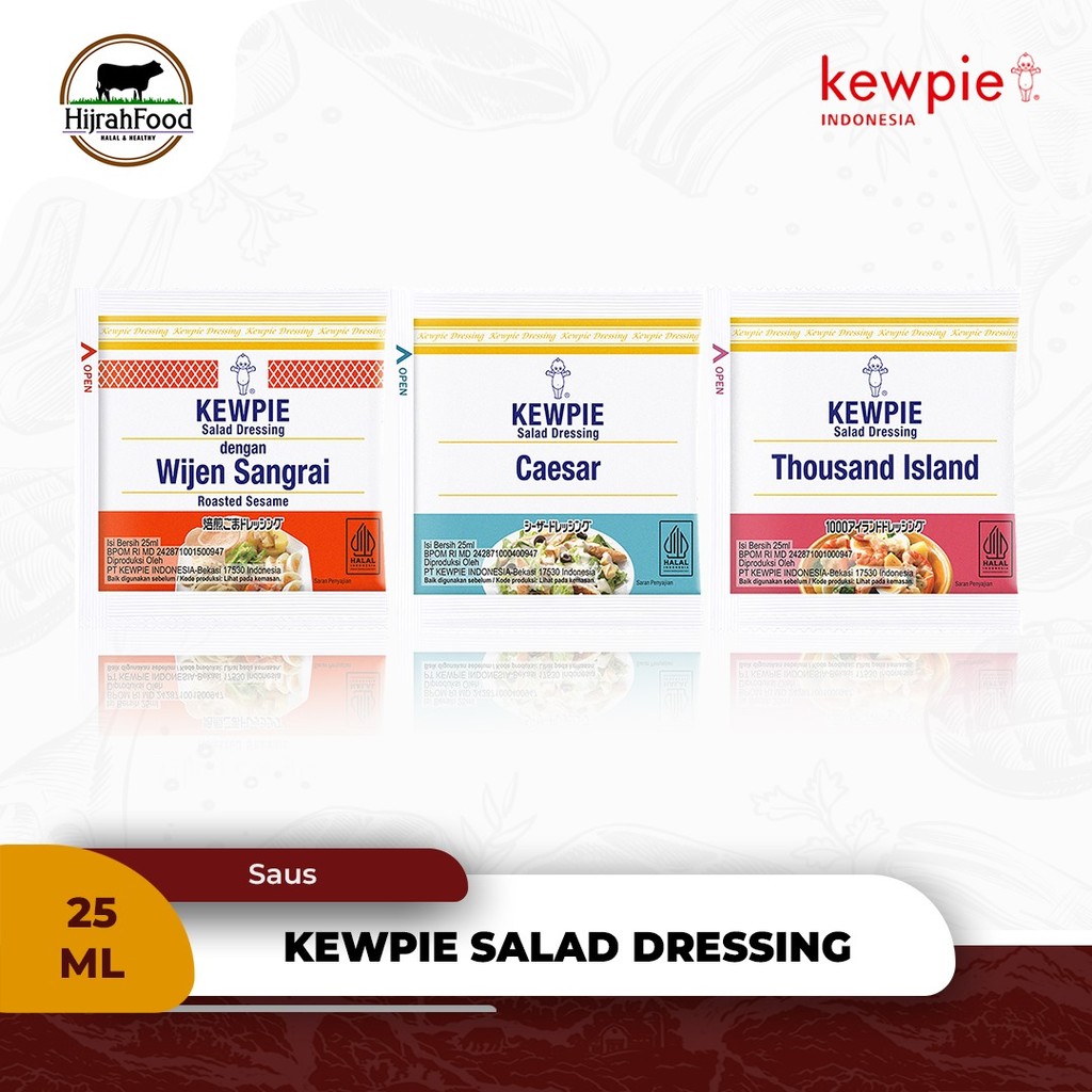 Jual Hijrahfood Bekasi - Kewpie Salad Dressing Sachet Roasted Sesame ...