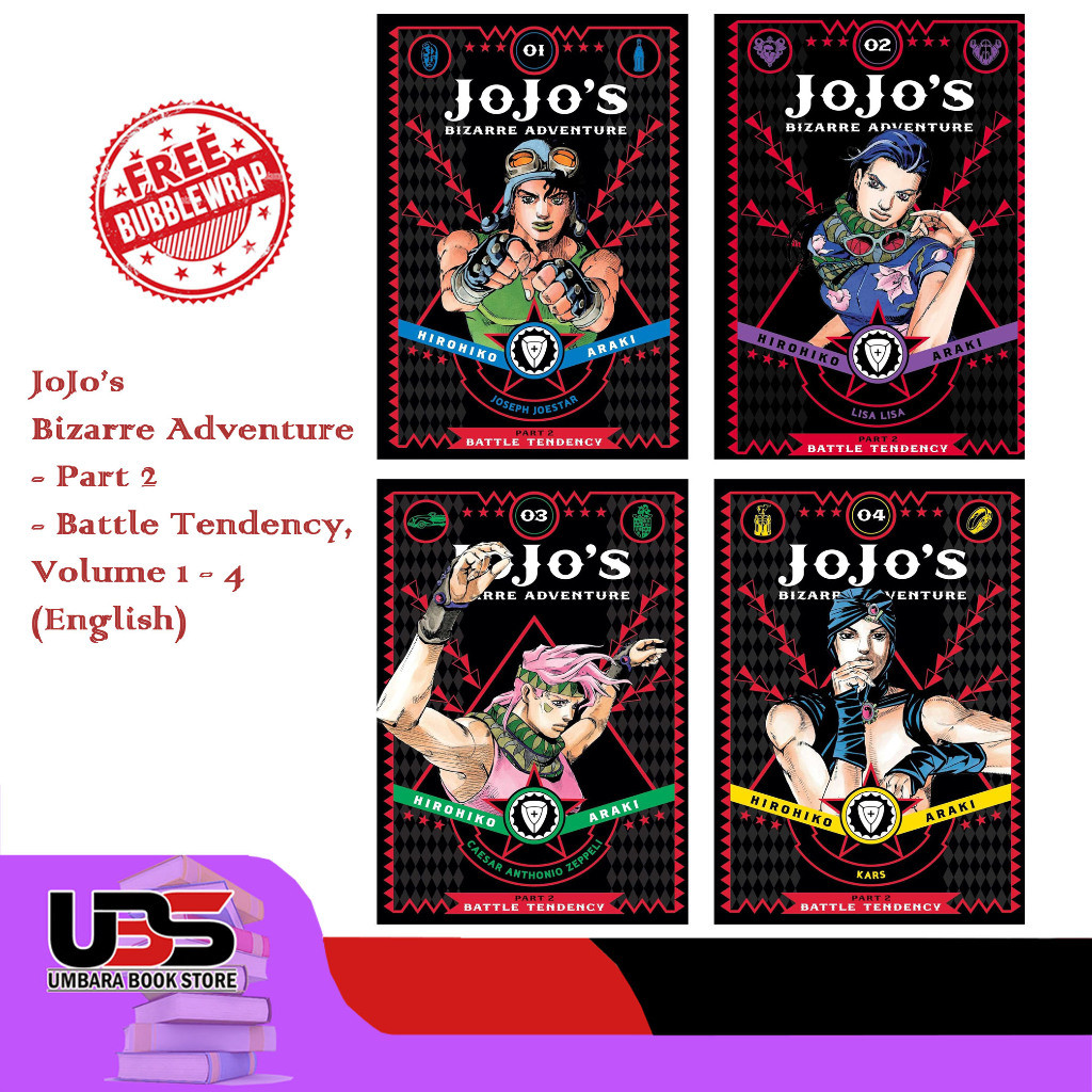 Jual Komik Jojo S Bizarre Adventure Part 2 Battle Tendency Volume