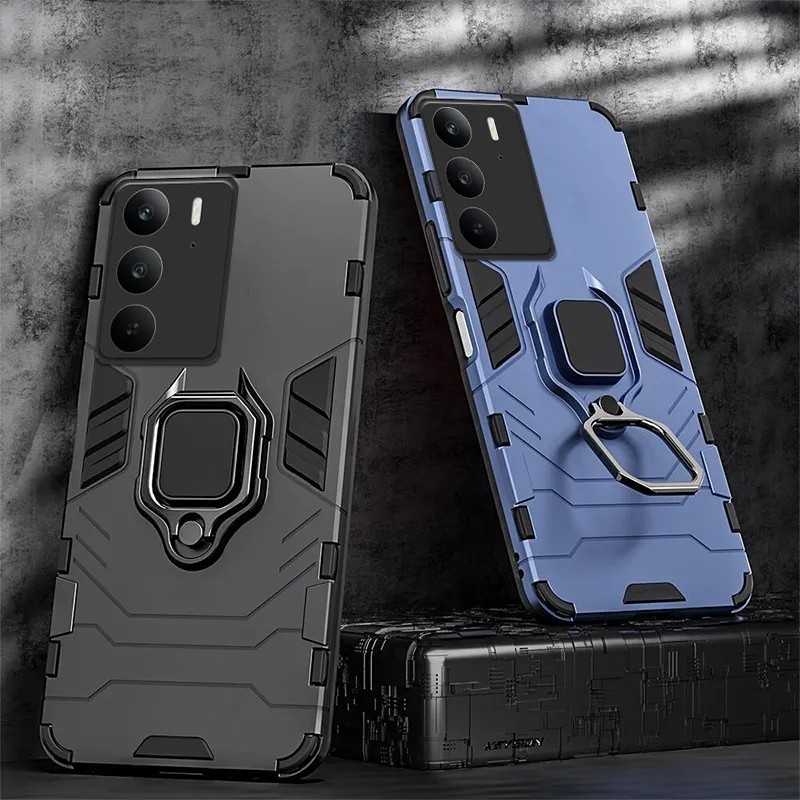 Jual REALME C71 C75 C75X CASE RUGGED ARMOR ROBOT STANDING IRING CASE ...