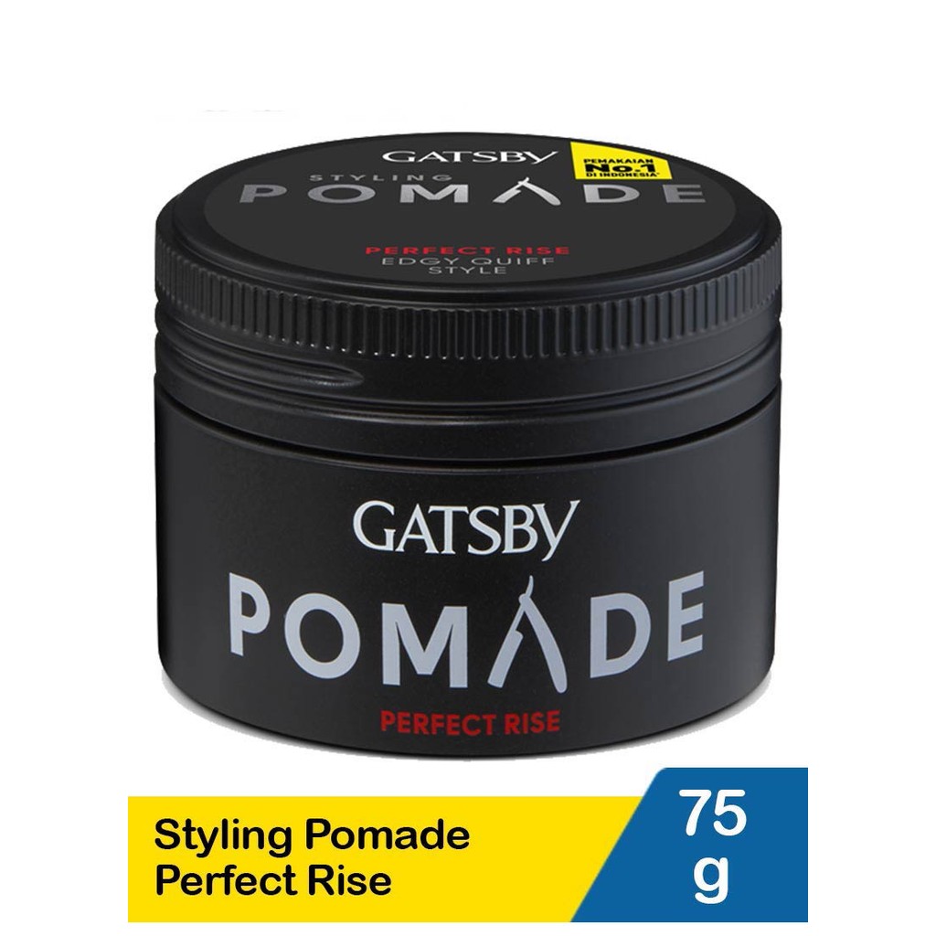 Jual GATSBY STYLING POMADE PERFECT RISE 75g | Shopee Indonesia
