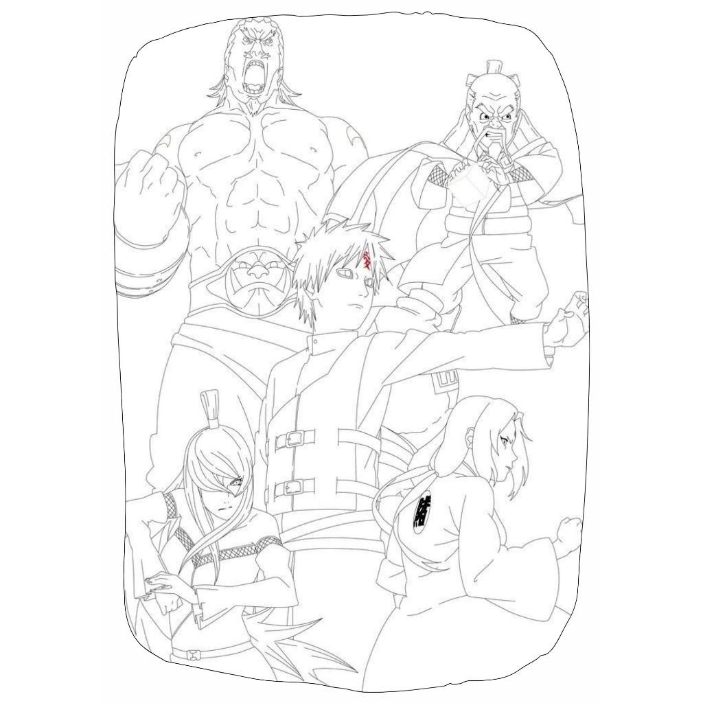 Jual 50 Lembar Kertas Mewarnai Anak Tema ANAK NARUTO | Shopee Indonesia