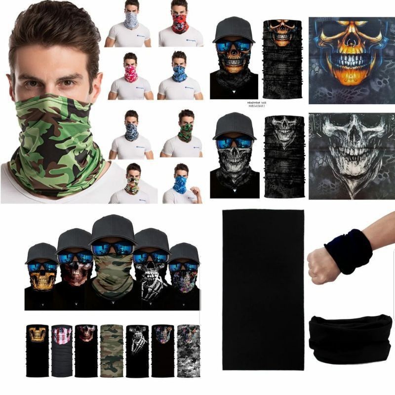 Jual Buff Masker Motif dan polos serbaguna lembut dan tebal | Shopee ...