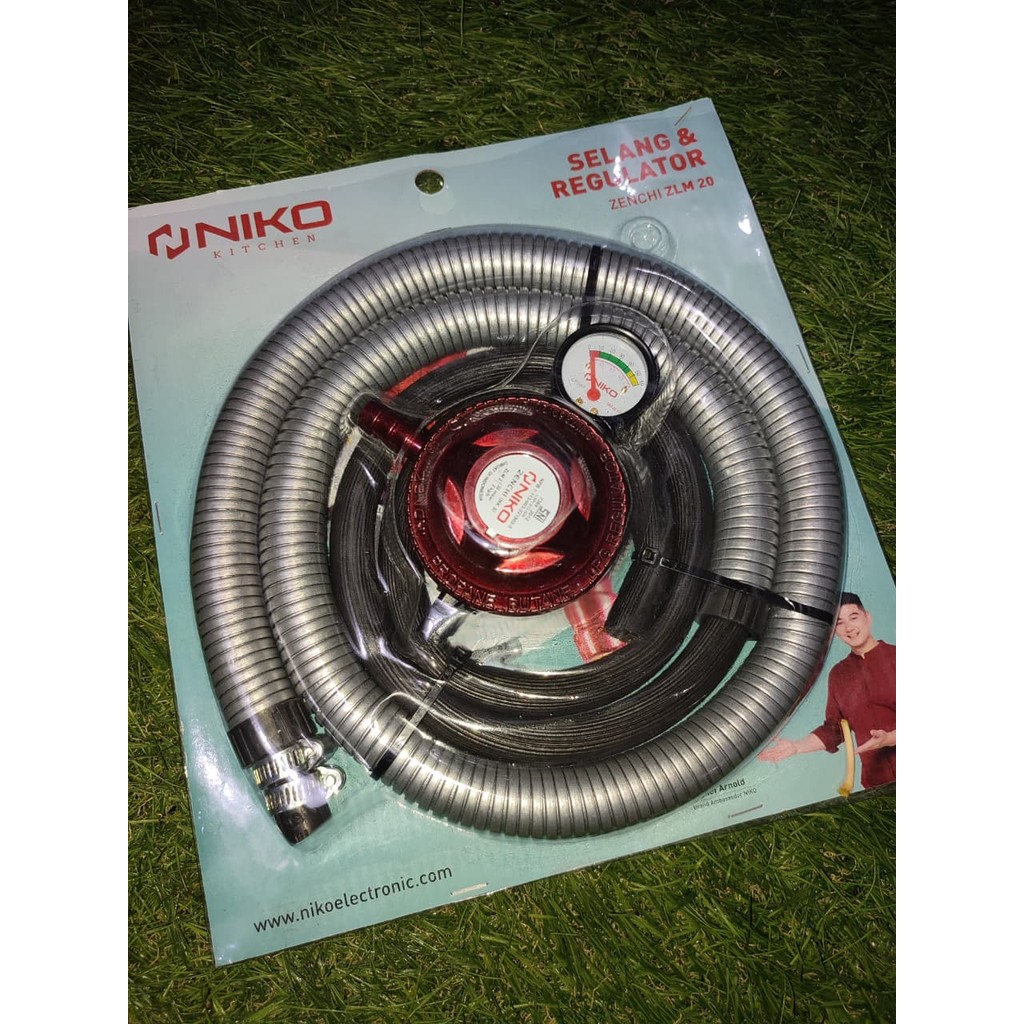 Jual Niko Selang Regulator Meter Set ZLM 20 Garansi Resmi | Shopee ...