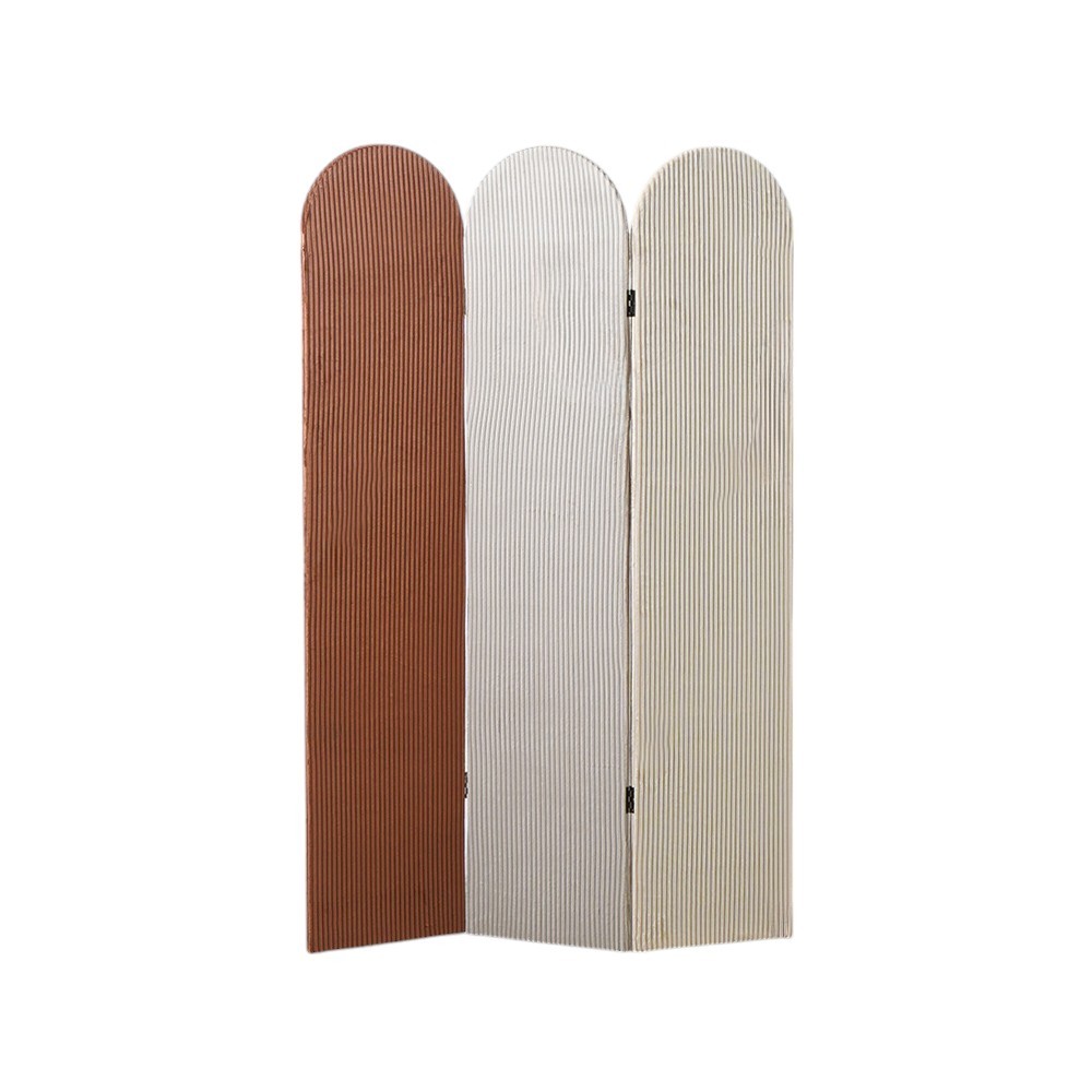Jual Informa Partisi 3 Panel Line Velvet Hd63 - Cokelat Room Divider ...