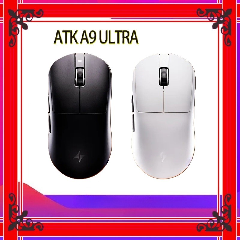 Jual New ATK A9 Ultra Wireless Gaming Mouse SE/A9 Plus/A9 Pro Tri Mode ...