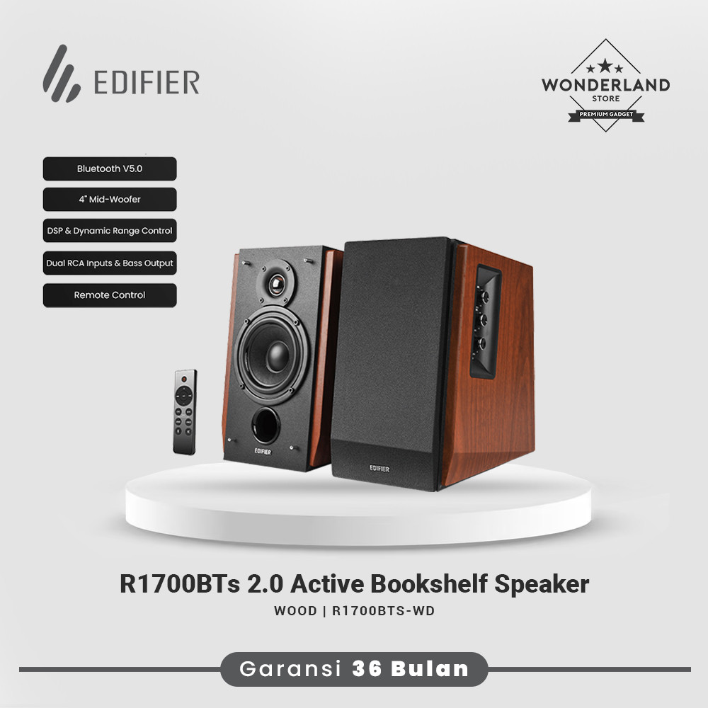 Jual Edifier R1700BTs 2.0 Active Bookshelf DSP Speaker Subwoofer ...