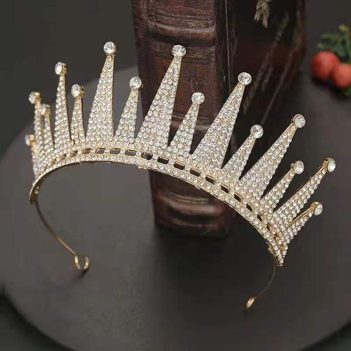 Jual Mahkota queen cantik elegant silver dan gold - Gold | Shopee Indonesia