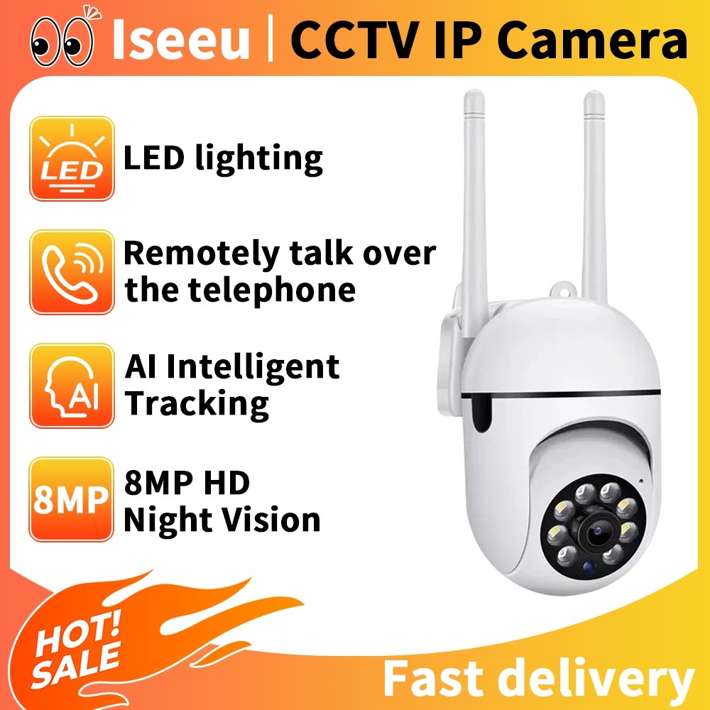 Jual V360 SA3 cctv wifi jarak jauh lewat hp 360°PTZ panggilan Home ...